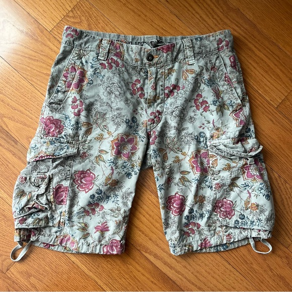 Mason | Shorts | Vintage Mason Sage Floral Cargo Shorts 42 Men | Poshmark